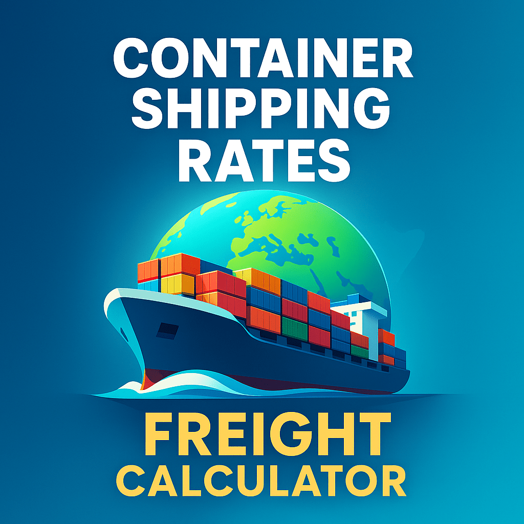 Freight Calculator International Shipping Container Rate Quote